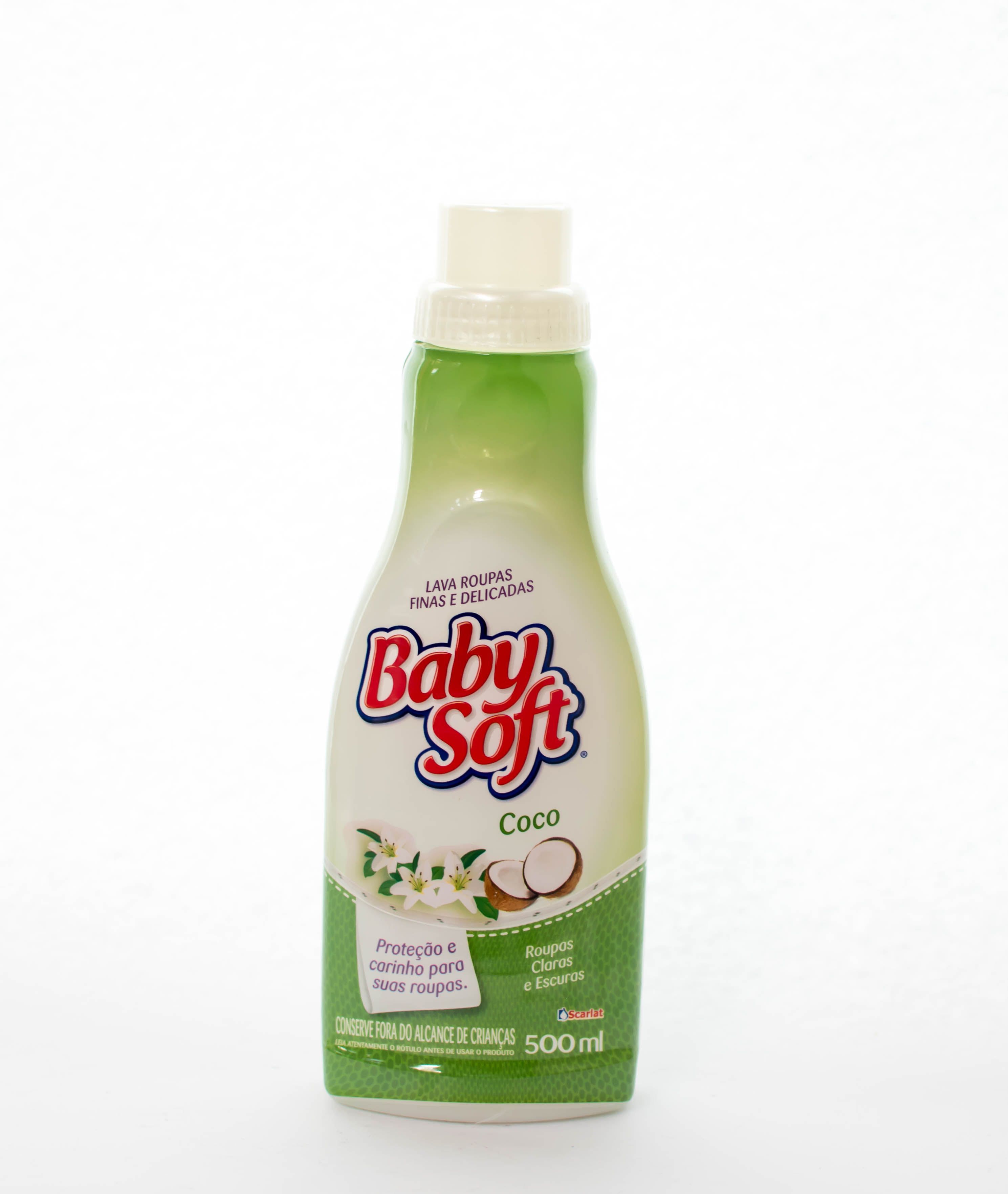 Sabão liquido Baby Soft coco 500 ml
